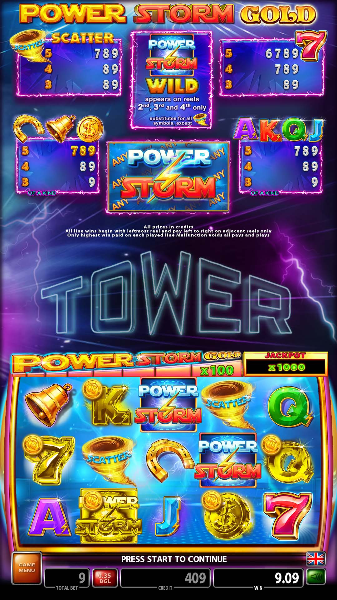 POWER STORM GOLD » CT Gaming